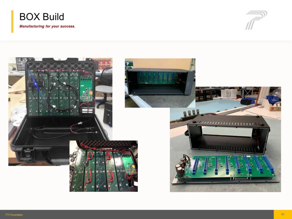 Chassis & Box Build - Electronic Manufacturing Services Maryland